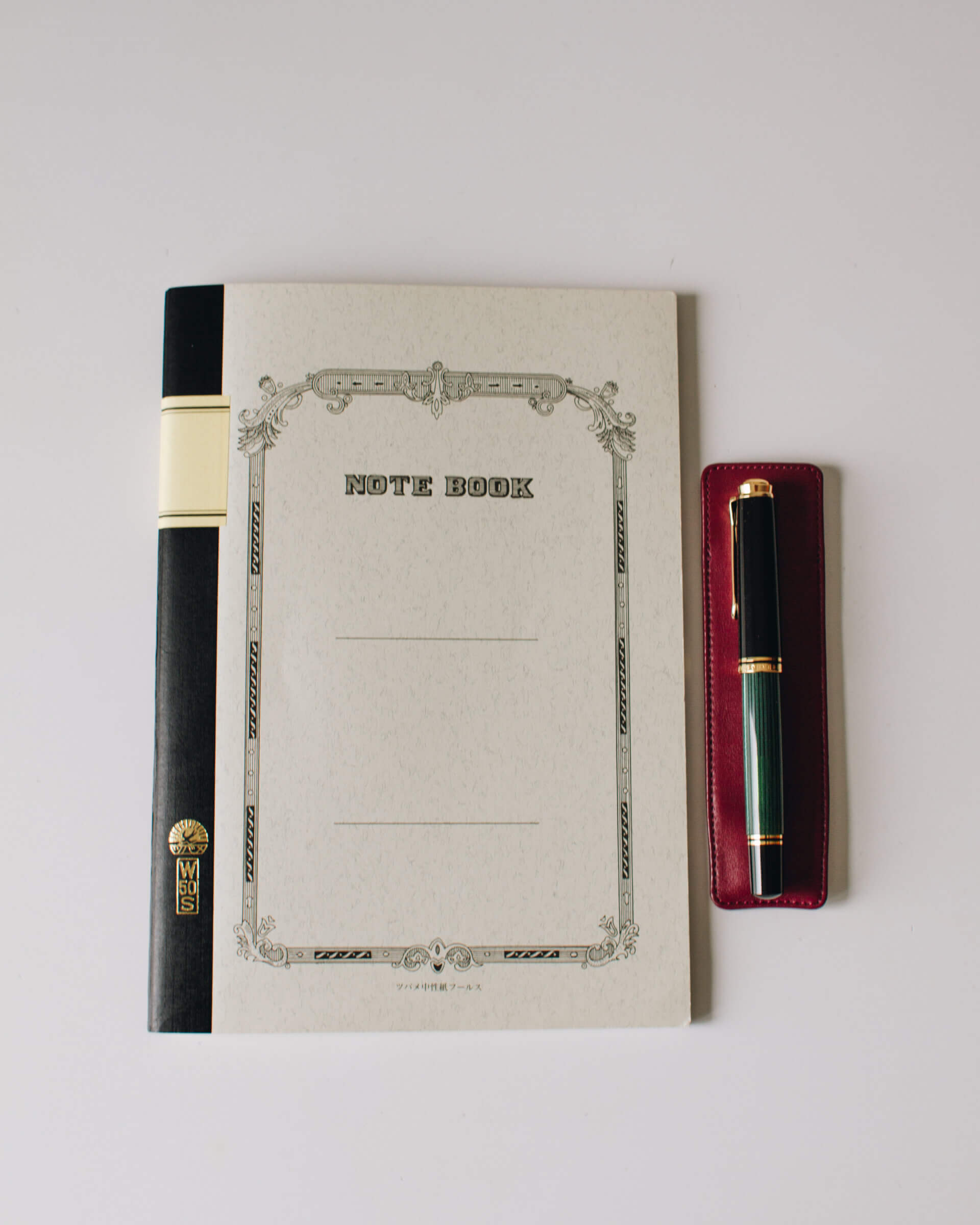 Classic Japanese notebook, ‘Tsubame’ – 王道のツバメノート – Intermission Ambience